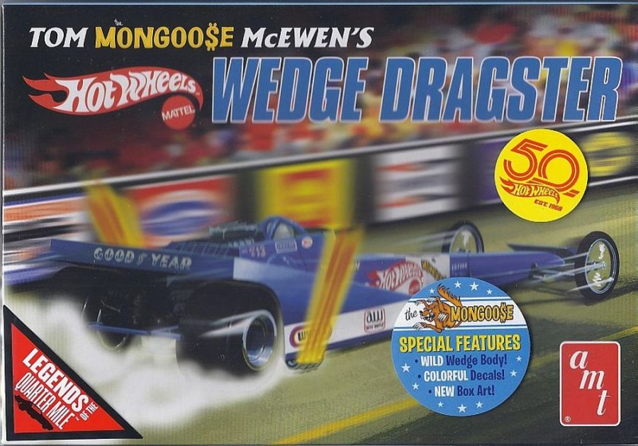 Bausatz Tom Mongoose McEwen Wedge Dragster Kunststoffbausatz Modellauto ...