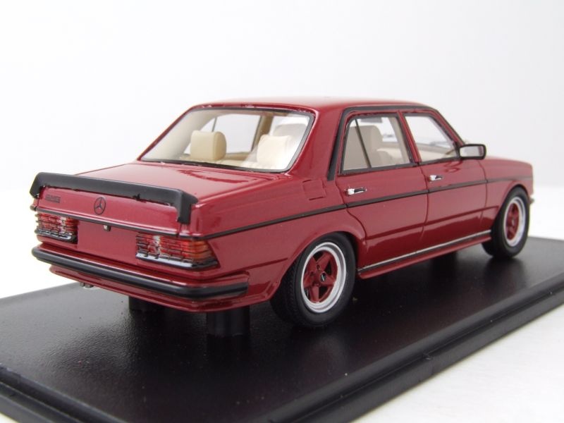 Modellauto Mercedes 280 E AMG W123 1980 rot metallic Modellauto 1:43 ...
