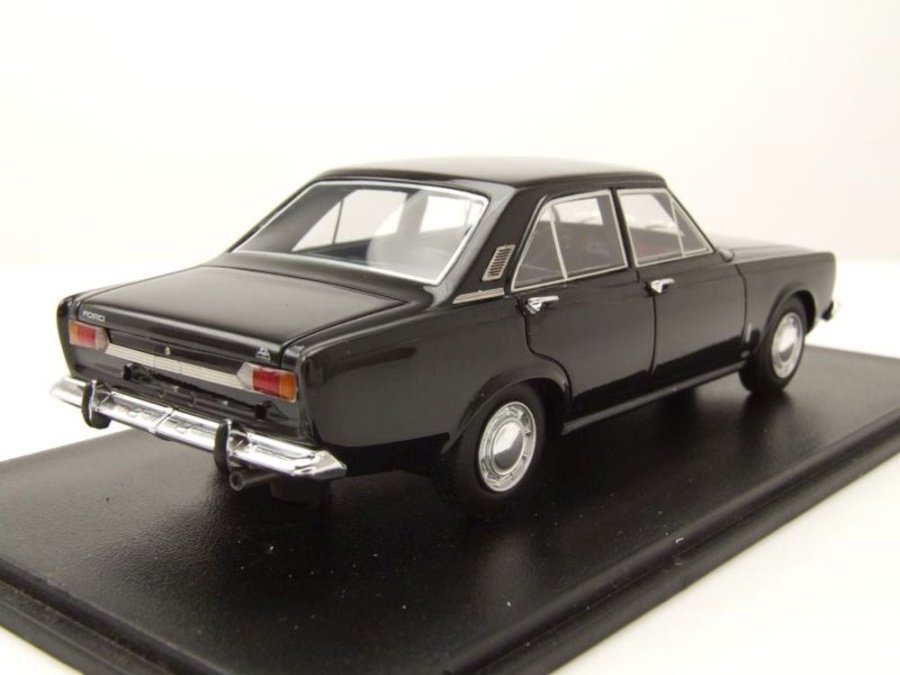 Modellauto Ford Taunus P7a Limousine 1967 schwarz Modellauto 1:43 Neo ...
