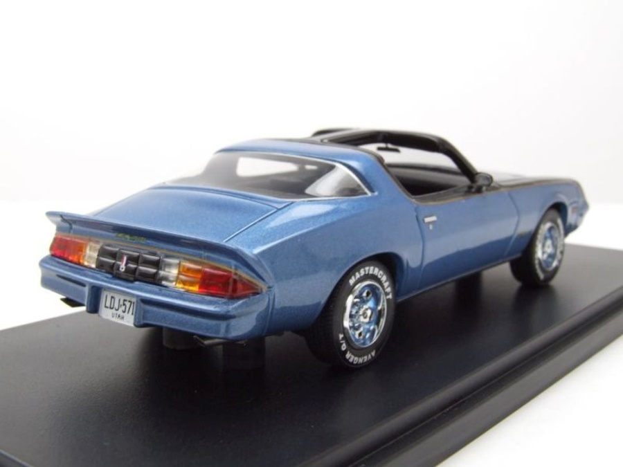 Modellauto Chevrolet Camaro LT 1978 blau metallic Modellauto 1:43 Neo ...