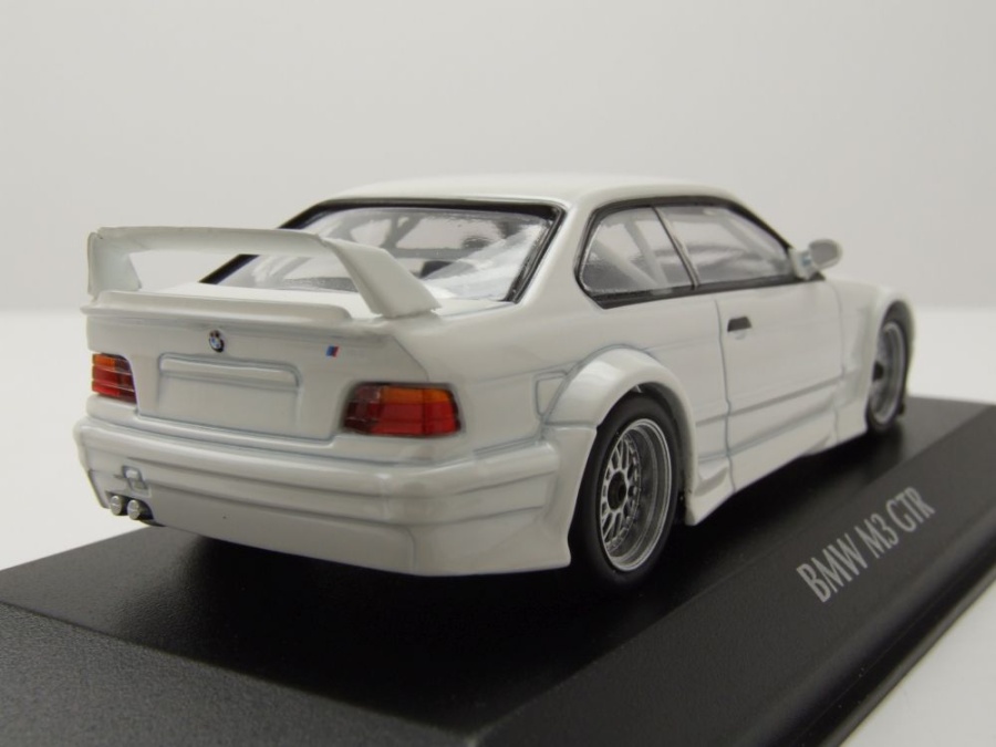 Modellauto BMW M3 E36 GTR 1993 weiß Modellauto 1:43 Maxichamps, 37,90
