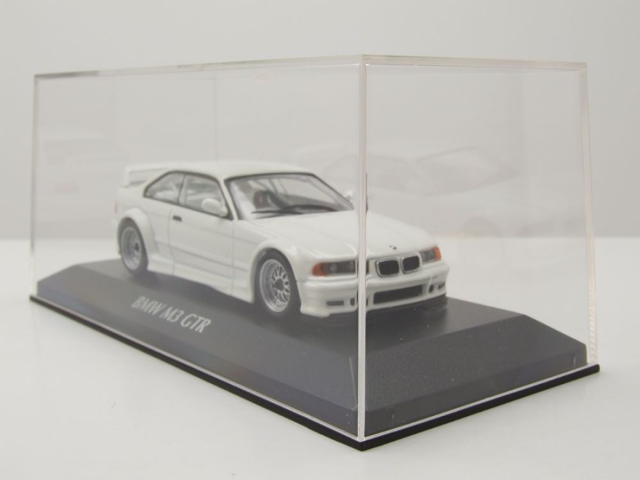 Modellauto BMW M3 E36 GTR 1993 weiß Modellauto 1:43 Maxichamps, 37,90