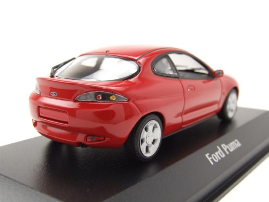 Modellauto Ford Puma 1996 rot 1:43 Maxichamps bei Modellautocenter, 37,90