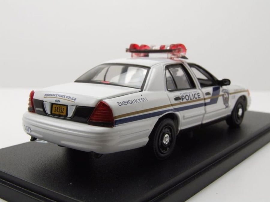 Modellauto Ford Crown Victoria 2001 Police Interceptor Pembroke Pines ...