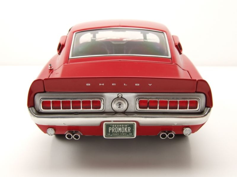 Modellauto Shelby Ford Mustang GT500 KR King of the Road 1968 rot Modellauto 1:18 Acme, 174,50