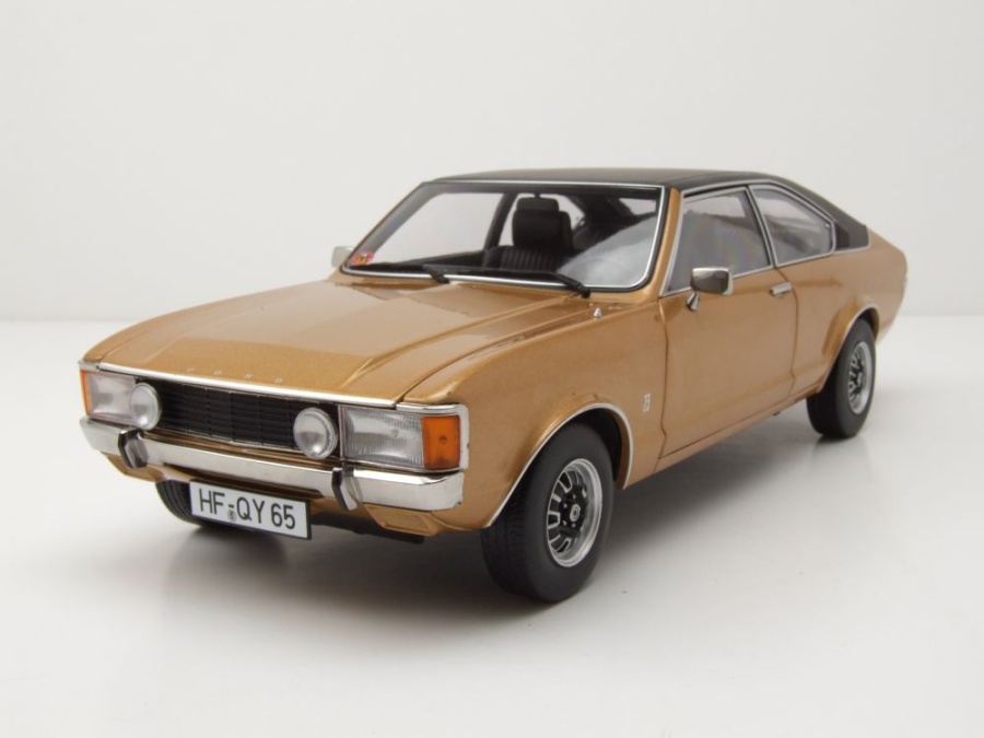 Modellauto Ford Granada Consul GT Coupe 1975 gold metallic 1:18 Touring ...