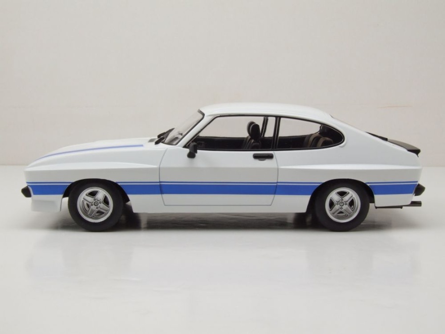 Modellauto Ford Capri MK2 X-Pack 1975 weiß 1:18 MCG bei ...