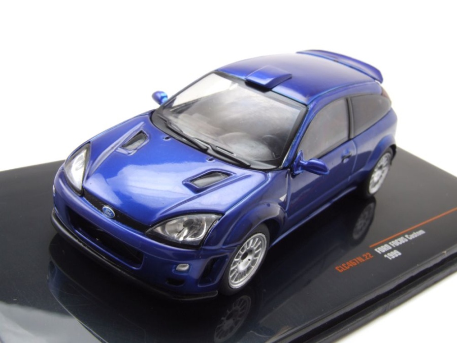 Modellauto Ford Focus RS 1999 blau metallic 1:43 ixo models bei ...