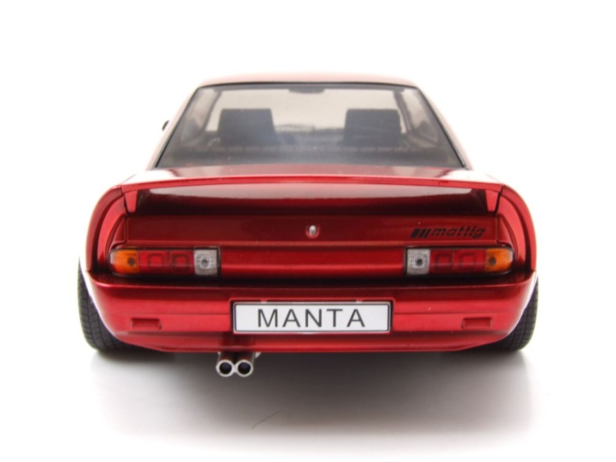 Modellauto Opel Manta B Mattig 1991 rot metallic 1:18 MCG bei ...