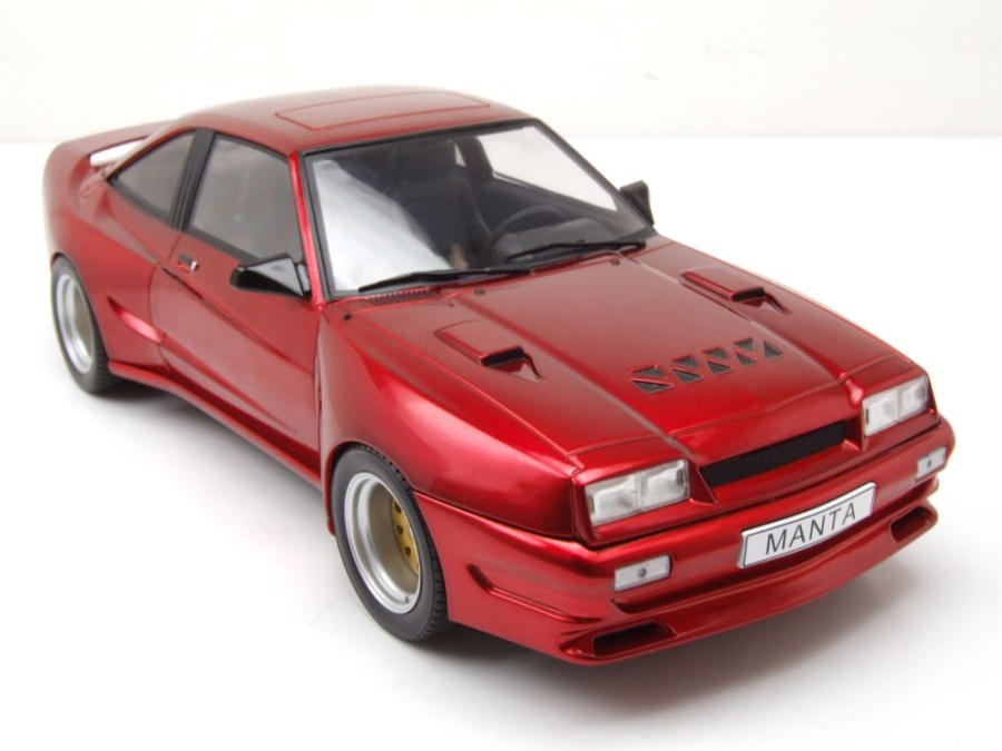 Modellauto Opel Manta B Mattig 1991 rot metallic 1:18 MCG bei ...