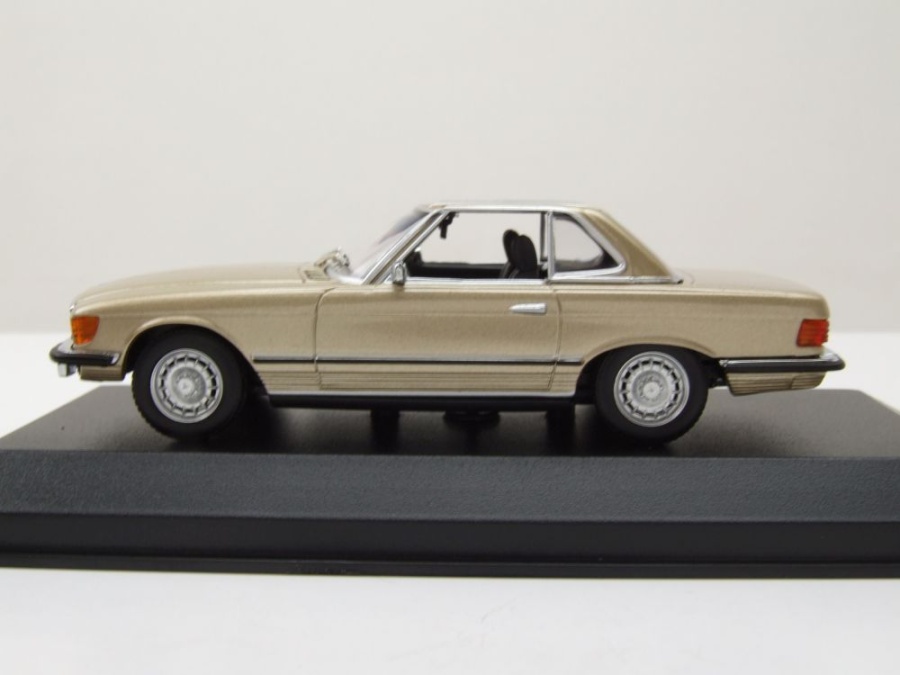 Modellauto Mercedes 350 SL Cabrio Hardtop (R107) 1974 gold bei ...