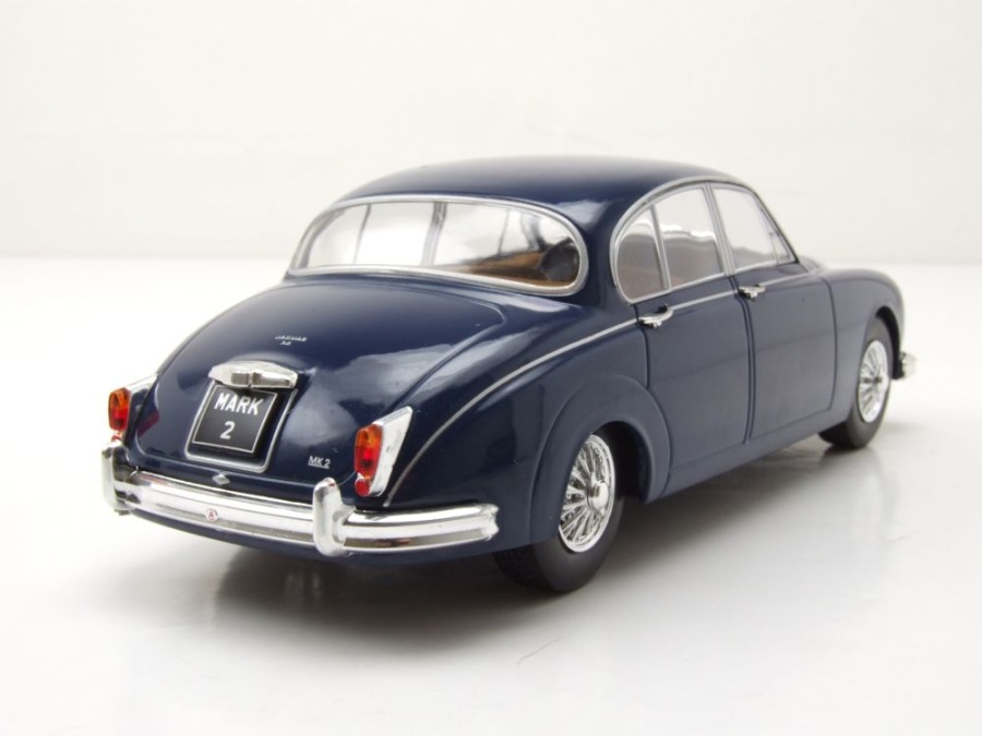 Modellauto Jaguar MK II 1960 dunkelblau 1:24 Whitebox bei Modellautocenter, 27,95
