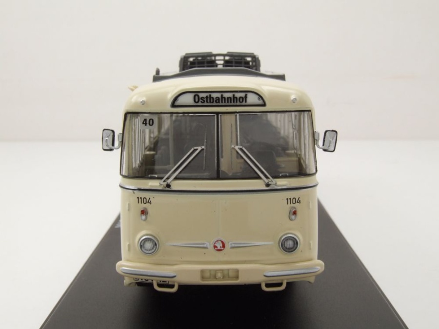 Skoda 9TR Bus BVG Berliner Verkehrsbetriebe beige Modellauto 1:43 Premium ClassiXXs, 109,50