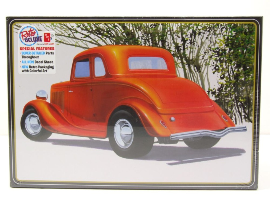Bausatz Ford 5-Window Coupe Street Rod 1934 Modellauto 1:25 AMT bei ...