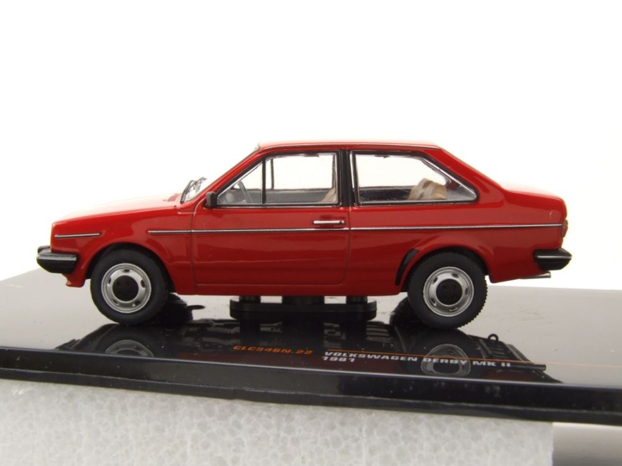 Modellauto VW Derby 1981 rot 1:43 ixo models bei Modellautocenter, 24,95