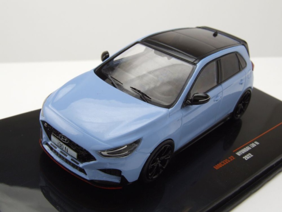Modellauto Hyundai i30 N 2022 hellblau 1:43 ixo models bei ...