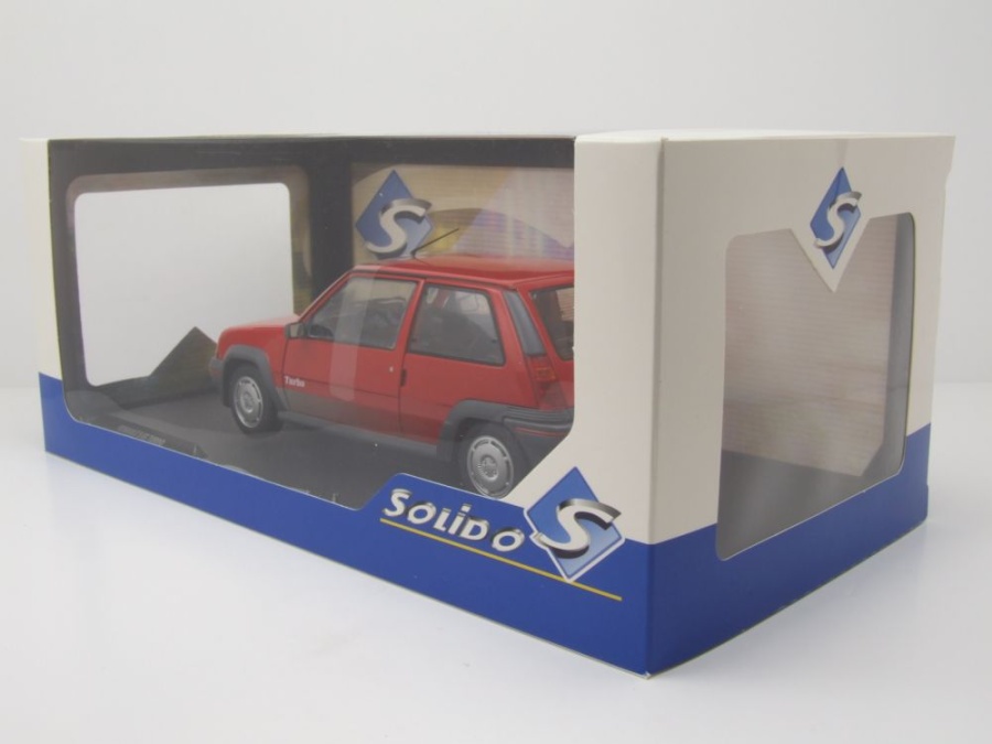 Modellauto Renault 5 GT Turbo 1985 rot 1:18 Solido bei Modellautocenter ...