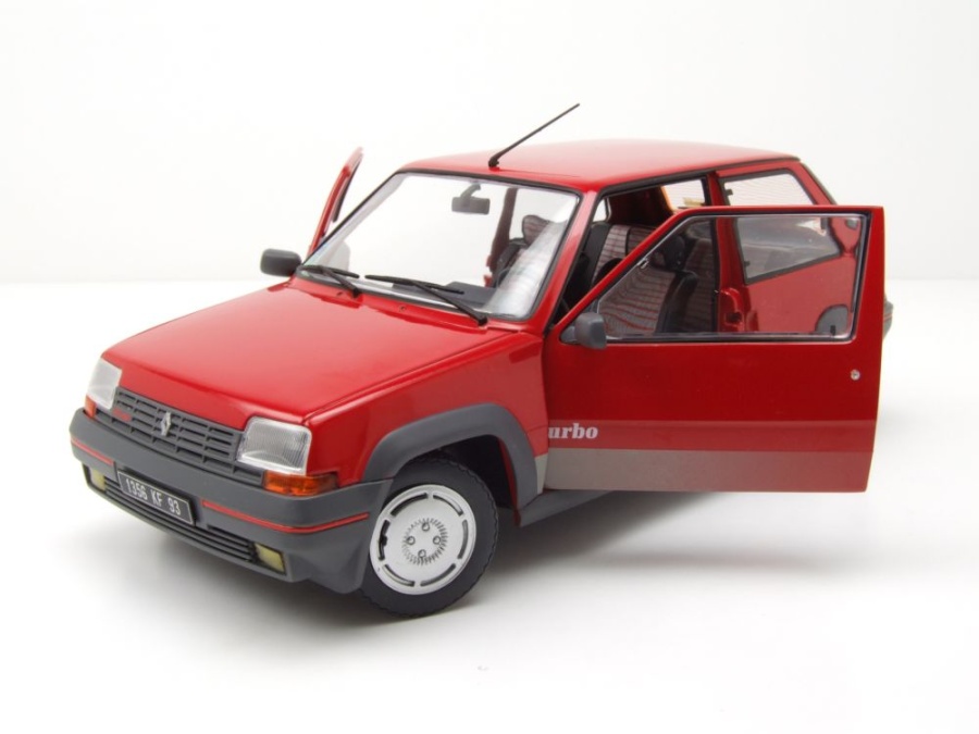 Modellauto Renault 5 GT Turbo 1985 rot 1:18 Solido bei Modellautocenter ...