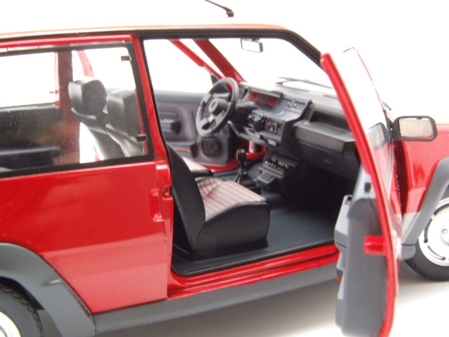 Modellauto Renault 5 GT Turbo 1985 rot 1:18 Solido bei Modellautocenter ...