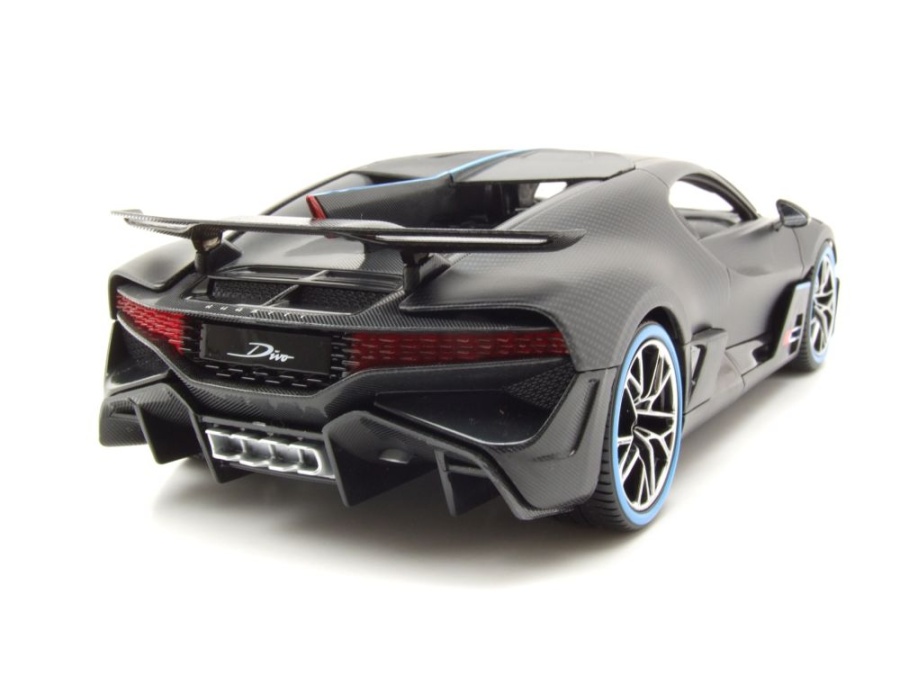Modellauto Bugatti Divo Carbon Version 50 Jahre Bburago 1:18 Bburago ...