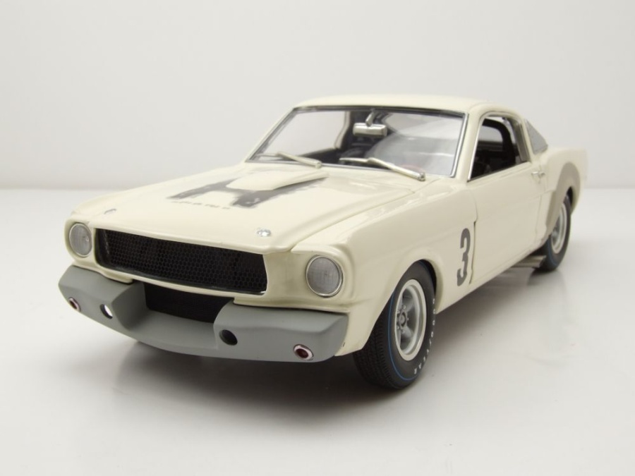 Modellauto Shelby Ford Mustang GT350R Prototype 1965 weiß 1:18 Acme bei ...