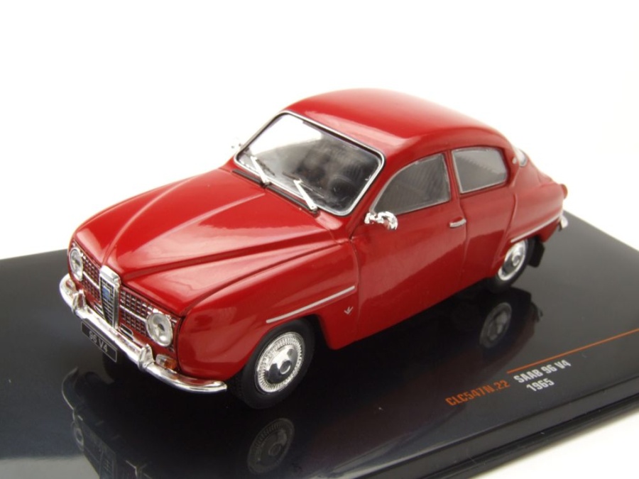 Modellauto Saab 96 V4 1965 rot 1:43 ixo models bei Modellautocenter, 24 ...
