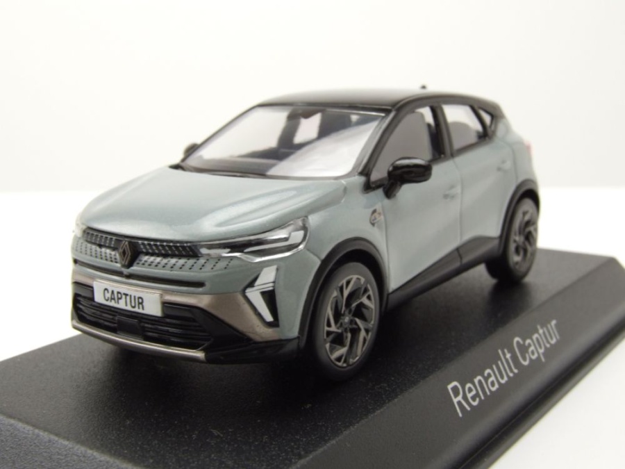 Modellauto Renault Captur Esprit Alpine 2024 grau metallic schwarz 1:43 ...