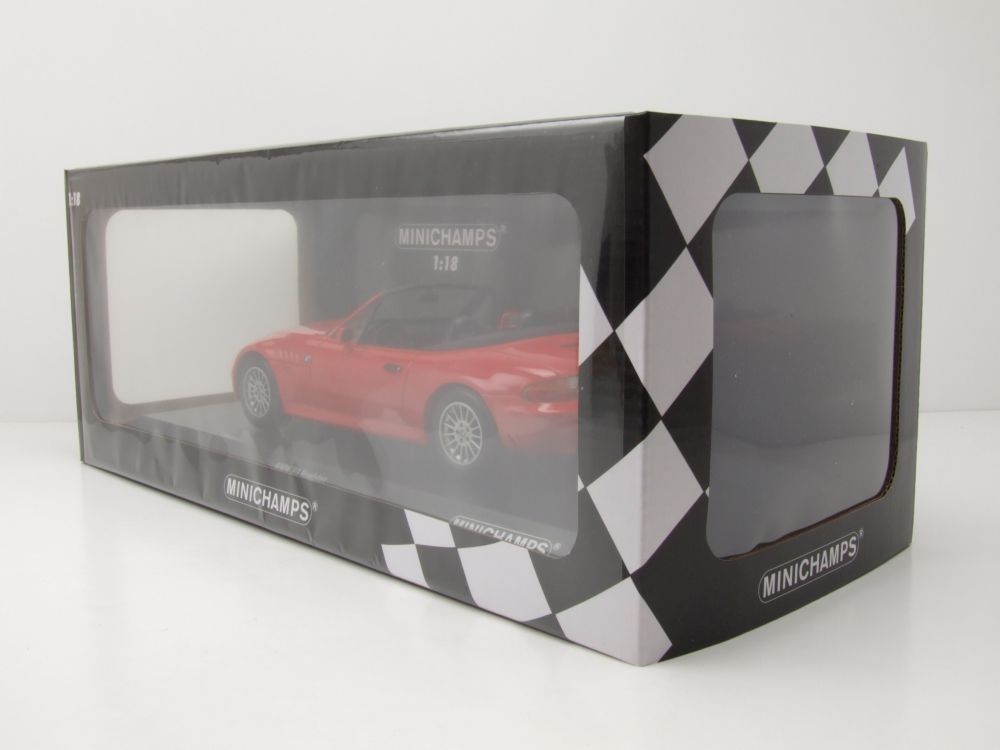 Modellauto BMW Z3 Roadster 1997 rot 1:18 Minichamps bei ...