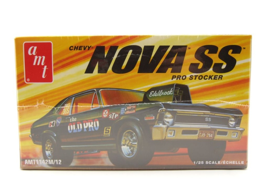 Bausatz Chevrolet Nova SS Pro Stocker Old Pro 1972 Kunststoffbausatz ...