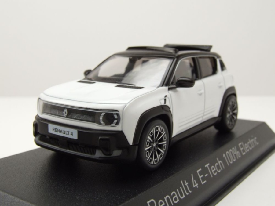 Modellauto Renault 4 E-Tech Elektrisch 2025 weiß 1:43 Norev bei ...