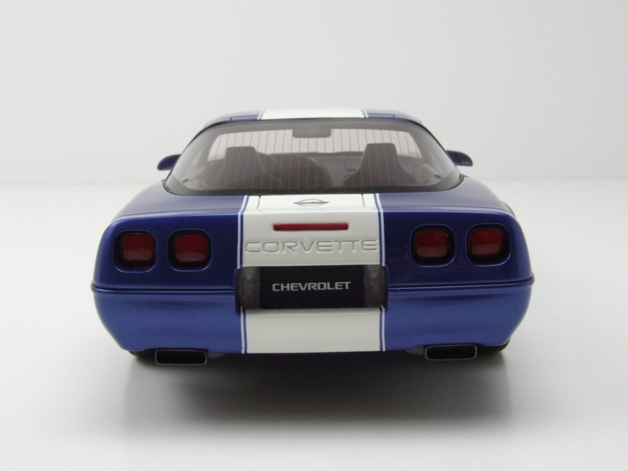 Modellauto Chevrolet Corvette C4 Gran Sport 1996 blau 1:18 GT Spirit ...