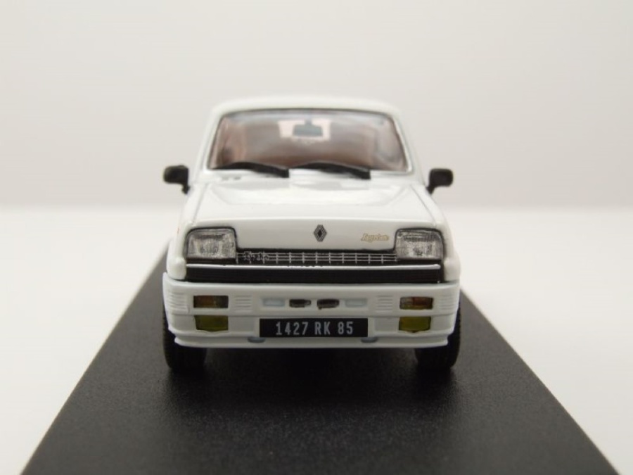 Modellauto Renault 5 Laureate Turbo 1985 weiß 1:43 Norev bei ...